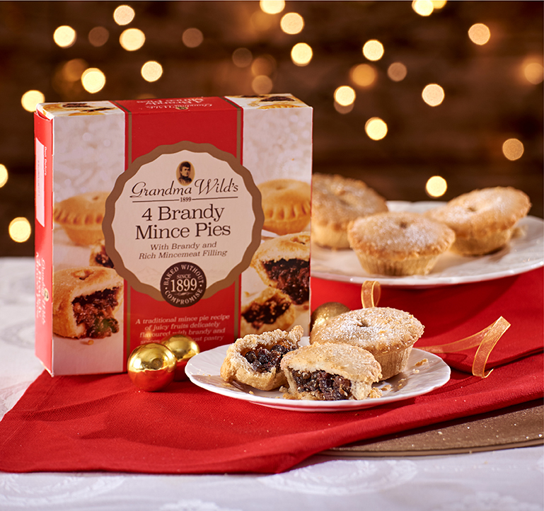 Mince Pies - Grandma Wilds Biscuits